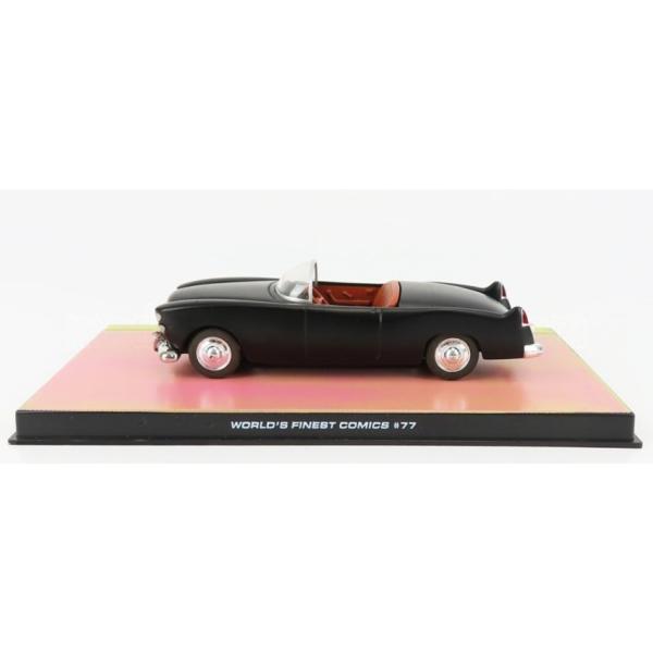 BATMANバットマン BATMOBILEバットモービル SUPERMOBILEスーパーモービル WORLD'S FINEST COMICS 77 マットブラッ BATMAN-AUTO-COLLECTION-EAGLEMOSS COLLEC...