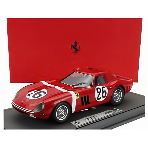 【予約】Ferrari 250 GTO 24h ルマン 1964 SN 5571 GT N. 26 Hugus Rosinski/ BBR 1/18 200台限定ミニカー