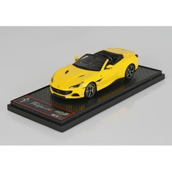 Ferrari Portofino M (Modificata) スパイダー オープン 2020 ジャッロモデナ イエロー C243F/ BBR 1/43 ミニカー