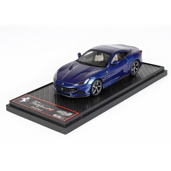 Ferrari Portofino M (Modificata) スパイダー クローズドルーフ 2020 ブルーアブダビ ブルー Met C250E/ BBR 1/43 ミニカー