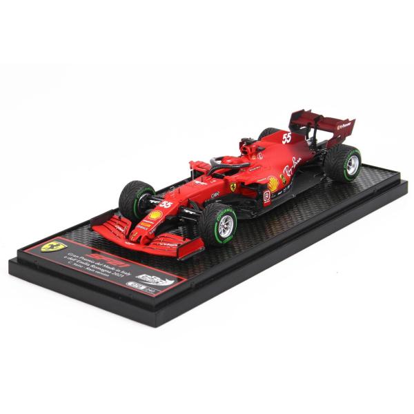 【予約】Ferrariフェラーリ SF21 Made in Italy Emilia Romagna C.Sainz RAIN version 限定240台 / BBR 1/43 ミニカー