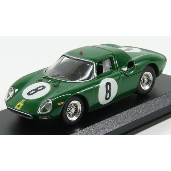 FERRARIフェラーリ 250 LM N 8 NURBURGRING 1965 PIPER MAGGS GREEN / Best-Model 1/43 ミニカー