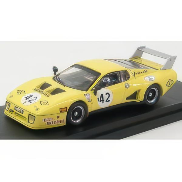 FERRARI 512BB LM N 42 SILVERSTONE 1981 BOND BELL GRISWOR. YELLOW/Best-Model 1/43ミニカー