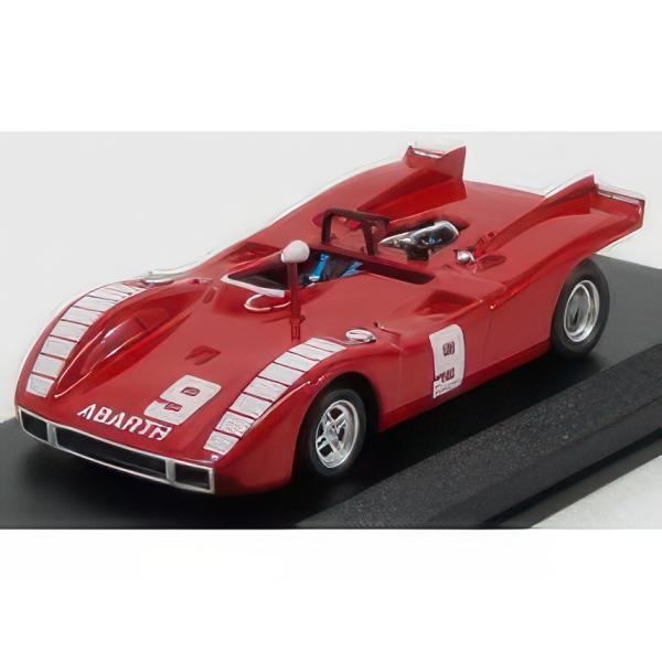 ABARTH SP2000 N 9 GP MUGELLO 1970 N.VACCARELLA RED/Best-Model 1/43ミニカー