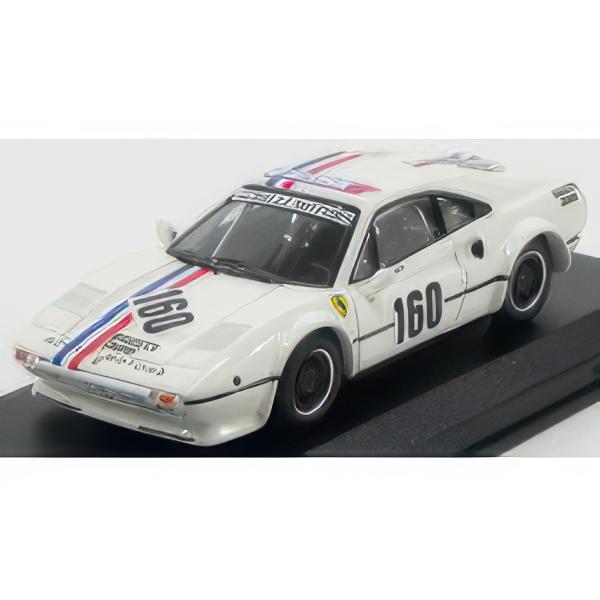 FERRARI 308 GTB COUPE N 160 CAMPIONATO ITALIANO VELOCITA' 1982 M.FINOTTO WHITE/Best-Model 1/43ミニカー