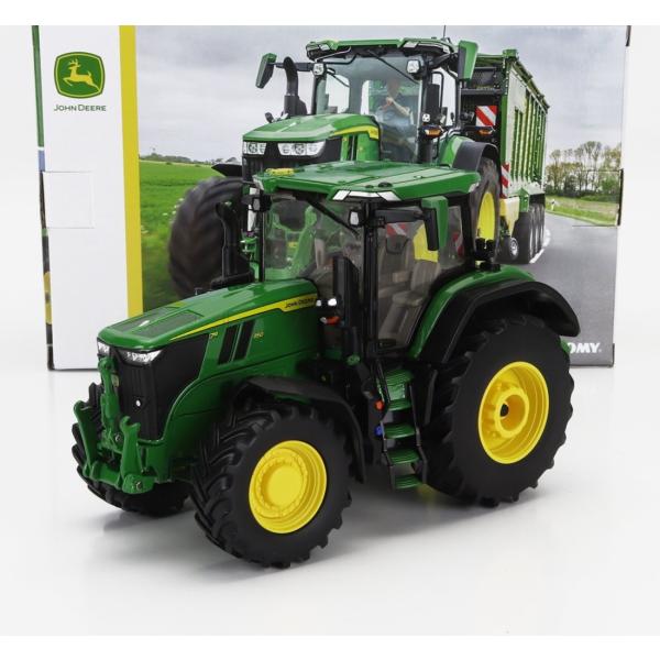 JOHNDEEREジョンディア T7R 350 トラクター 2022 グリーンイエロー FARM TOYS / BRITAINS 1/32 ミニカー