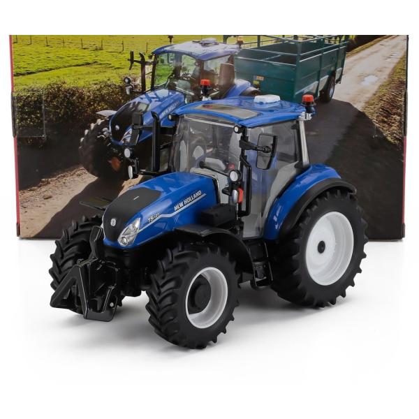 NEW HOLLANDニューホランド T5.120 トラクター 2018 ブルーブラック FARM TOYS / BRITAINS 1/32 ミニカー
