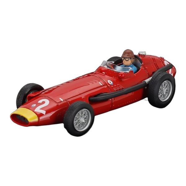 Maseratiマセラティ 250F #2 イタリアGP 1957 Juan Manuel Fangio ドライバーフィギュア付 レッド / BRUMM 1/43 ミニカー
