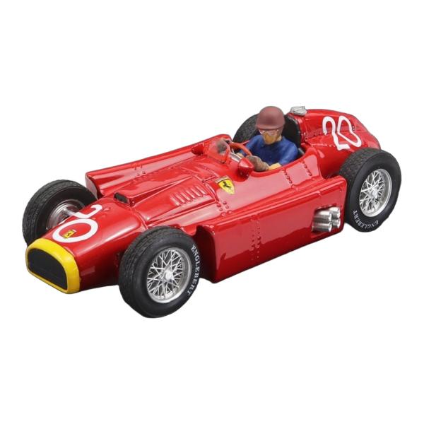 Ferrariフェラーリ F1 D50 #20 2nd モナコGP 1956 Juan Manuel Fangio ドライバーフィギュア付 F1ワールドチャンピオン / BRUMM 1/43 ミニカー