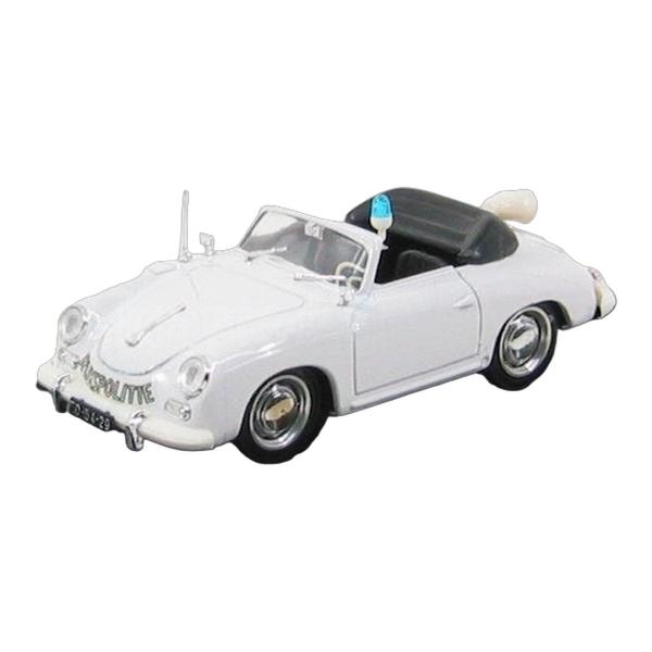 Porscheポルシェ 356 カブリオレ オランダ警察 1952 ホワイト / BRUMM 1/43 ミニカー