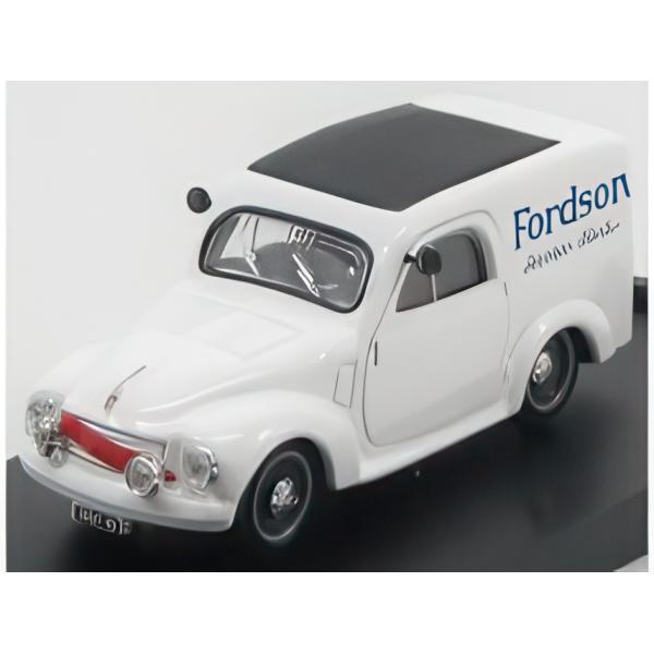FIAT 500C フルゴーネ バン 商用車 広告車 FORDSON ブレシア カスタマーサービス 1950 ホワイト ブラック/ BRUMM 1/43 ミニカー