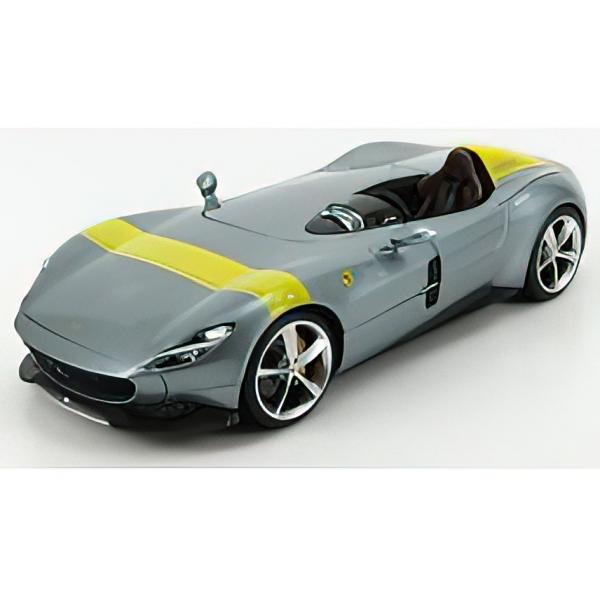 FERRARIフェラーリ MONZA SP1 2018 - SILVER /Burago 1/18 ミニカー
