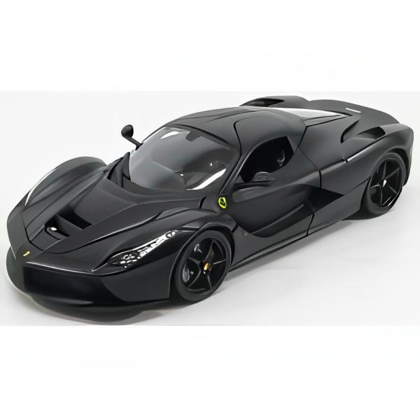 FERRARI LAFERRARI 2013 マットブラック/ Bburago 1/18 シグネチャーシリーズミニカー