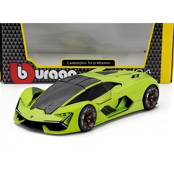 LAMBORGHINI TERZO MILLENNIO 2020 ライトグリーンフロー/ Bburago 1/24 ミニカー