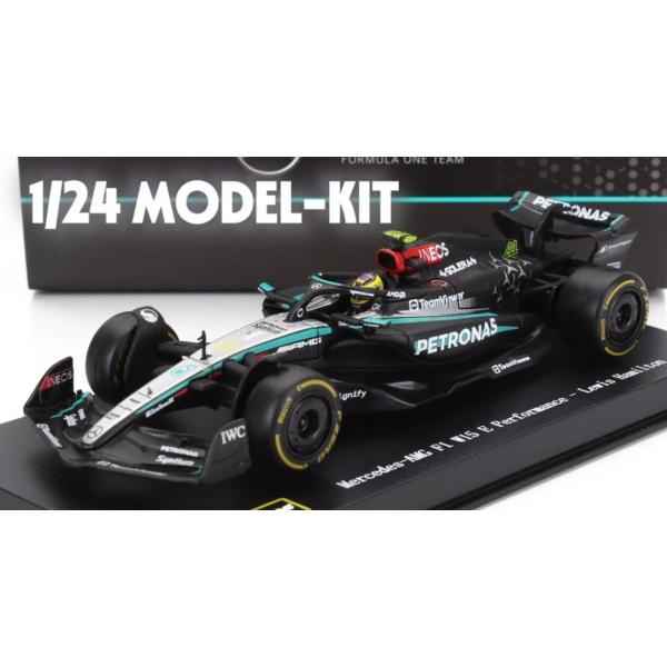 【予約】2026年発売予定MERCEDES GP F1 W15 EQ PERFORMANCE TEAM AMG PETRONAS MOTORSPORT #44 2024シーズン ルイス・ハミルトン ブラック/シルバー/グリーン モデルキット...