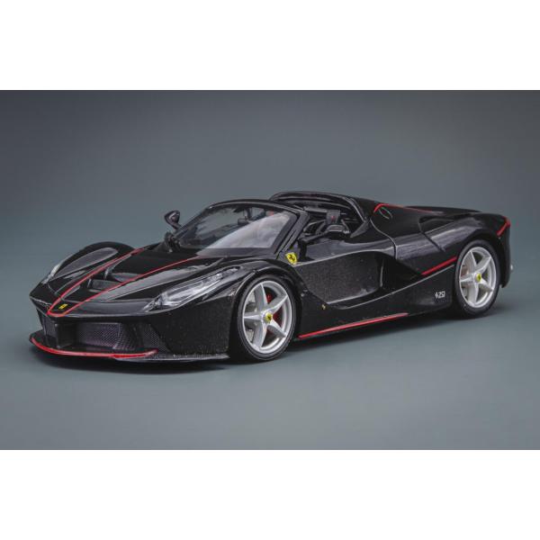 Ferrariフェラーリ LaFerrari Aperta ブラックメタリック /Bburagoブラーゴ 1/24 ダイキャストミニカー