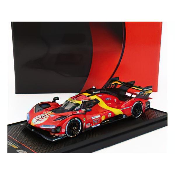 FERRARI - 499P 3.0L TURBO V6 TEAM FERRARI AF CORSE N 50 5th 24h LE MANS (POLE POSITION) 2023 ANTONIO FUOCO - MIGUEL MOLI...
