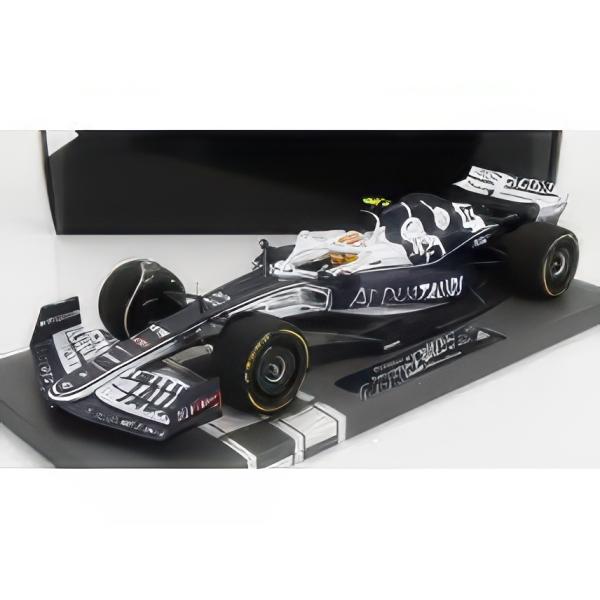 ALPHA TAURI F1 AT03 HONDA TEAM ALPHA TAURI N 22 BAHRAIN GP 2022 角田裕毅 WHITE BLUE/MINICHAMPS 1/18ミニカー