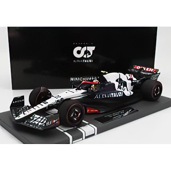 ALPHA TAURI  F1 AT04 TEAM ALPHA TAURI N 22 BRITISH GP 2023 YUKI TSUNODA  BLUE WHITE/MINICHAMPS 1/18ミニカー