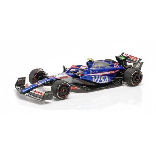 VISA CASH RB FORMULA ONE TEAM VCARB 01 角田裕毅 日本GP 2024/ MINICHAMPS 1/18 ミニカー