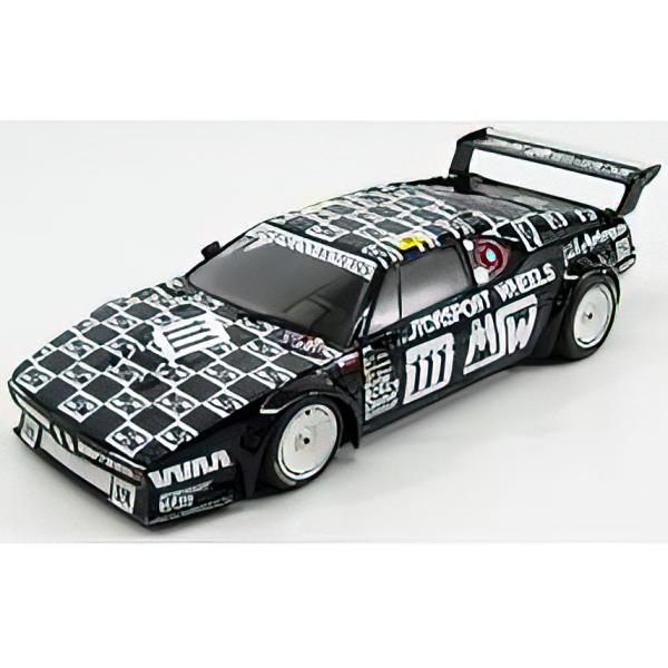 BMW - M1 TEAM BMW MOTORSPORT N 111 24h LE MANS 1986 P.WITMEUR - KRANKENBERG - J.P.LIBERT - BLACK WHITE /Minichamps 1/18