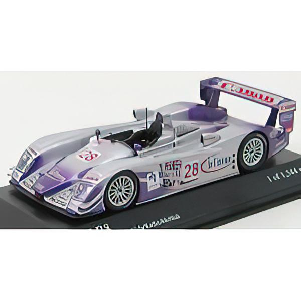 AUDI - R8 WINNER 12h SEBRING 2004 - BIELA KAFFER MCNISH - SILVER VIOLET /Minichamps 1/43 ミニカー