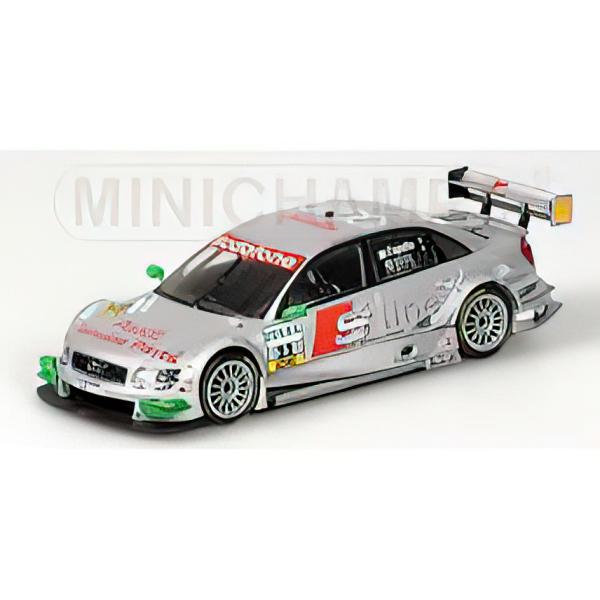 AUDI - A4 N 22 TEAM PETRONAS SHANGHAI DTM 2004 R.CAPELLO - SILVER /Minichamps 1/43 ミニカー
