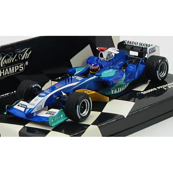 SAUBER - F1 PETRONAS C24 N 11 RACE VERSION 2005 J.VILLENEUVE - BLUE YELLOW /Minichamps 1/43 ミニカー