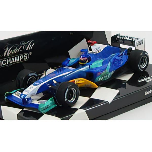 SAUBER - F1 PETRONAS C24 N 11 SHOWCAR 2005 J.VILLENEUVE - BLUE YELLOW /Minichamps 1/43 ミニカー