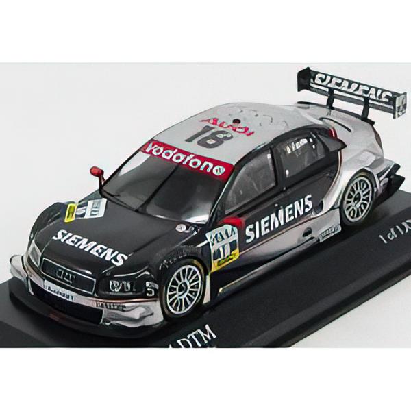 AUDI - A4 N 18 DTM 2005 R.CAPELLO - SILVER BLACK /Minichamps 1/43 ミニカー