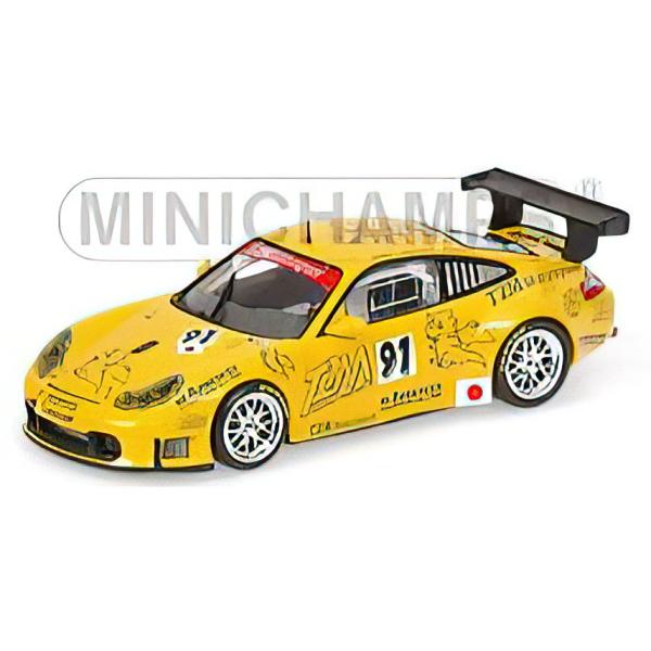 PORSCHE - 911 996 GT3RSR TEAM T2M MOTORSPORT N 91 PRE-TEST 24h LE MANS 2006 YAMAGISHI - DE FOURNOUX - KONOPKA - YELLOW /...