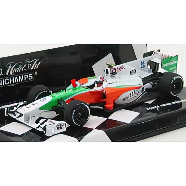 FORCE INDIA - F1 VJM03 MERCEDES N 15 SEASON 2010 V.LIUZZI - WHITE ORANGE GREEN /Minichamps 1/43 ミニカー