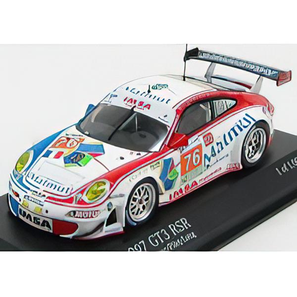 PORSCHE - 991 997 GT3 RSR 4.0L TEAM IMSA PERFORMANCE MATMUT N 76 24h LE MANS 2010 R.NARAC - P.PILET - P.LONG - WHITE RED...