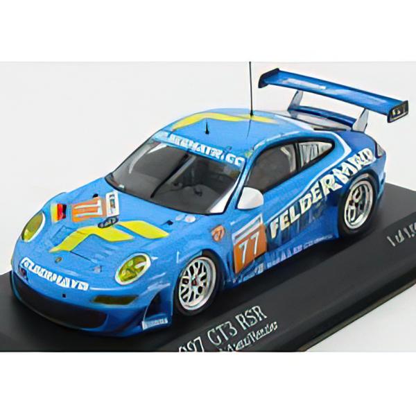 PORSCHE - 911 997 GT3 RSR 4.0L TEAM FELBERMAYR PROTON N 77 24h LE MANS 2010 M.LIEB - R.LIETZ - W.HENZLER - 2 TONE BLUE /...