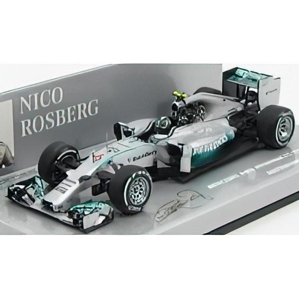 MERCEDES GP - F1 W05 AMG PETRONAS N 6 SEASON 2014 NICO ROSBERG - SILVER GREEN /Minichamps 1/43 ミニカー