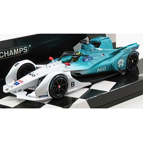 NIO - FORMULA-E TEAM NIO SPORT 004 N 8 SEASON 2018-2019 TOM DILLMANN - LIGHT BLUE WHITE /Minichamps 1/43 ミニカー