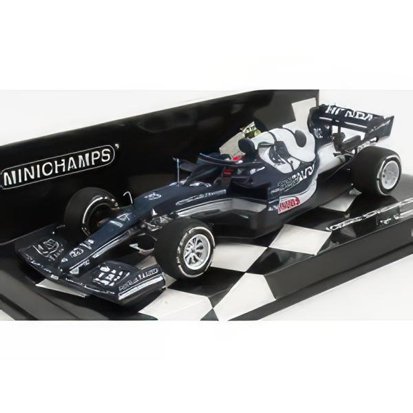 ALPHA TAURI F1 AT02 HONDA RA620H TEAM ALPHA TAURI N 10 3rd AZERBAIJAN GP 2021 PIERRE GASLY WHITE BLUE/MINICHAMPS 1/43ミニカー