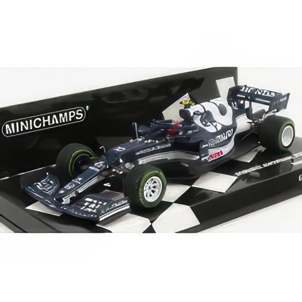 ALPHA TAURI F1 AT02 HONDA RA620H TEAM ALPHA TAURI N 10 TURKISH GP 2021 PIERRE GASLY WHITE BLUE/MINICHAMPS 1/43ミニカー
