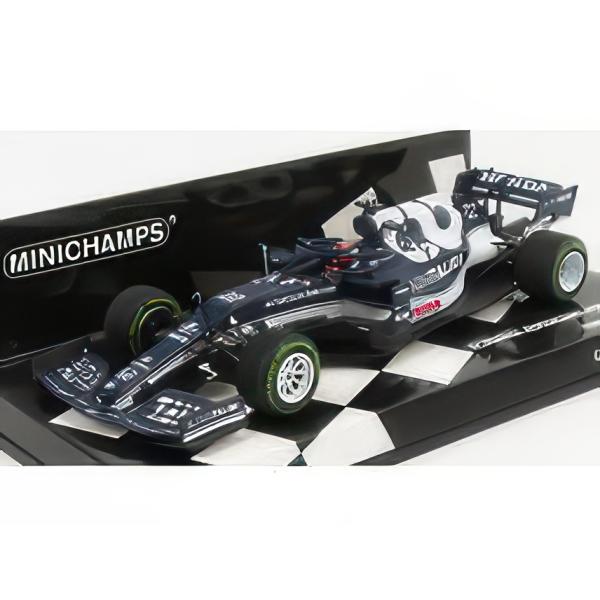 ALPHA TAURI F1 AT02 HONDA RA620H TEAM ALPHA TAURI N 22 TURKISH GP 2021 角田裕毅 WHITE BLUE/MINICHAMPS 1/43ミニカー