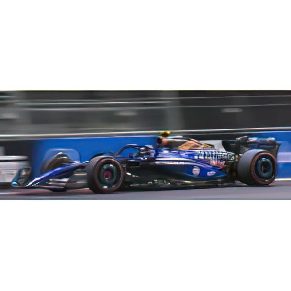 【予約】12月以降発売予定ウィリアムズ F1 FW45 WILLIAMS GULF N 2 LAS VEGAS USA GP 2023 LOGAN SARGEANT - BLUE BLACK /Minichamps 1/43 ミニカー