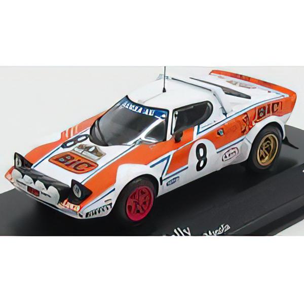 LANCIA - STRATOS BIC (night version) n 8 RALLY ACROPOLIS 1978 LIVIERATOS - MANOLIS - WHITE ORANGE /Minichamps 1/43 ミニカー