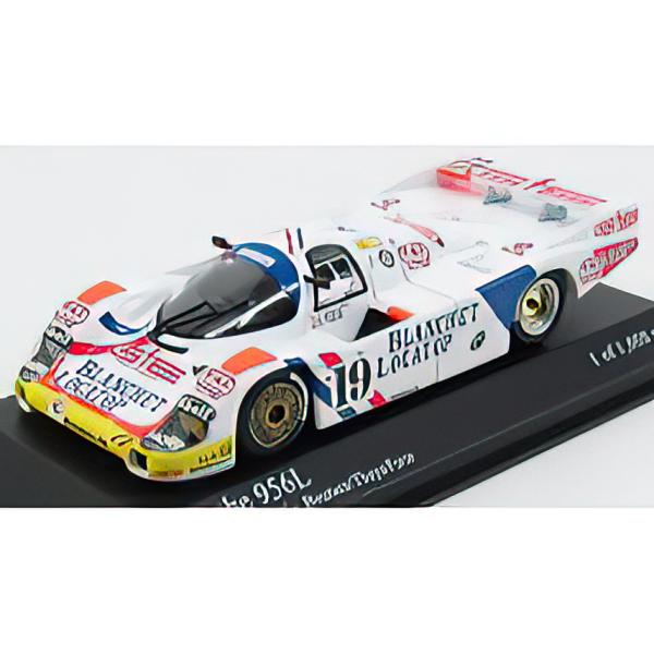 PORSCHE - 956 TEAM BRUN MOTORSPORT N 19 24h LE MANS 1986 T.BOUTSEN - D.THEYS - A.FERTE - WHITE RED /Minichamps 1/43 ミニカー