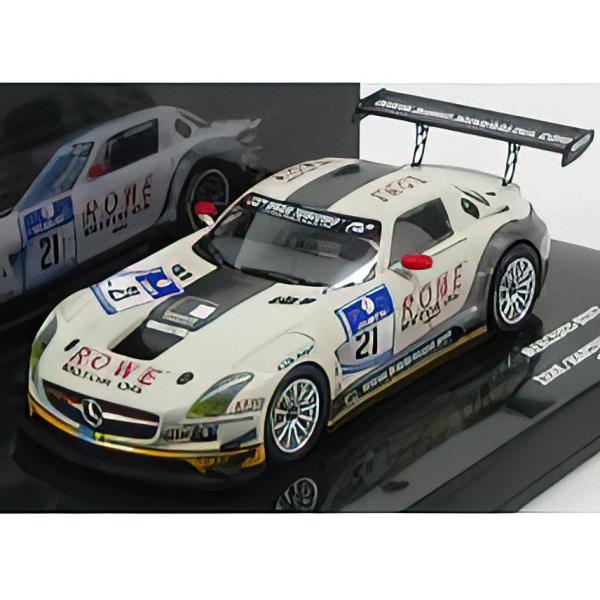 MERCEDES BENZ - SLS AMG GT3 N 21 24h NURBURGRING 2012 ZEHE - HARTUNG - REHFELD - BULLIT - WHITE GREY /Minichamps 1/43 ミニカー