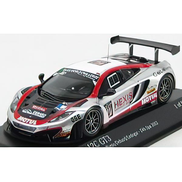 McLAREN - MP4-12C GT3 TEAM HEXIS RACING N 107 24h SPA 2013 CAZENAVE - PANIS - DEBARD - LEDOGAR - SILVER RED /Minichamps ...