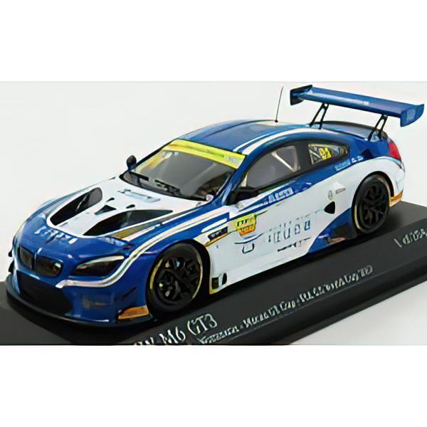 BMW - 6-SERIES M6 GT3 TEAM AAI N 91 MACAU GT CUP FIA GT WORLD CUP 2017 WITTMANN - WHITE BLUE /Minichamps 1/43 ミニカー