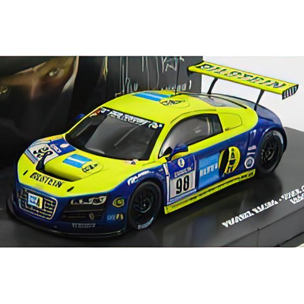 AUDI - R8 LMS TEAM PHOENIX RACING STUCK N 98 ADAC 24h NURBURGRING 2009 BIELA - PIRRO - FAESSLER - YELLOW BLUE /Minichamp...