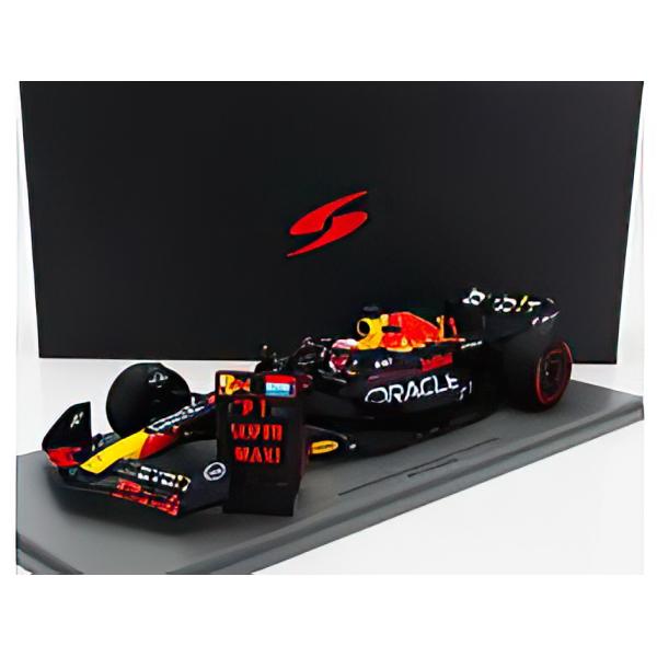 RED BULL F1 RB19 TEAM ORACLE RED BULL RACING N 1 WORLD CHAMPION WINNER BRITISH GP 2023 MAX VERSTAPPEN MATT BLUE/Spark 1/...