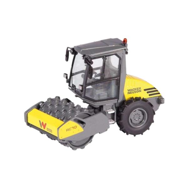 Wacker Neuson RC 70 Compactor with pad foot / NZG 1/50 建設機械模型 工事車両