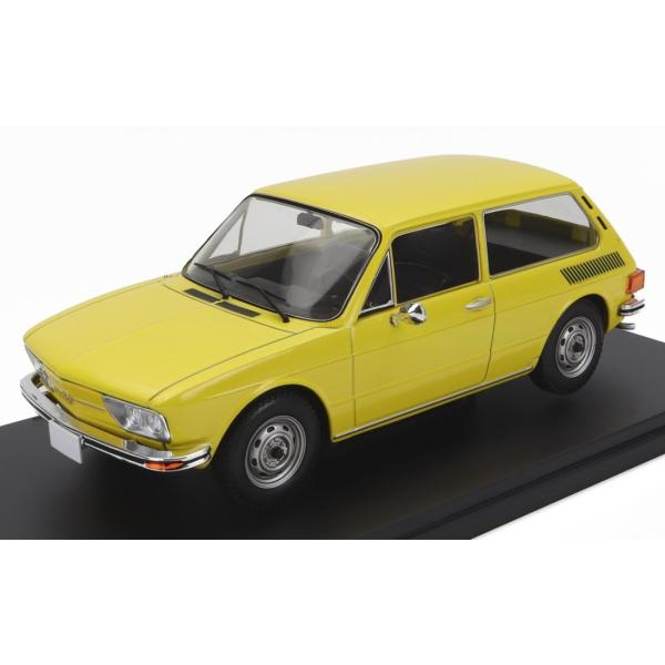 VOLKSWAGENフォルクスワーゲン ブラジリア 1974 イエロー COCHES-AUTOS-INOLVIDABLES-SALVAT-MEXICO / EDICOLA 1/24 ミニカー