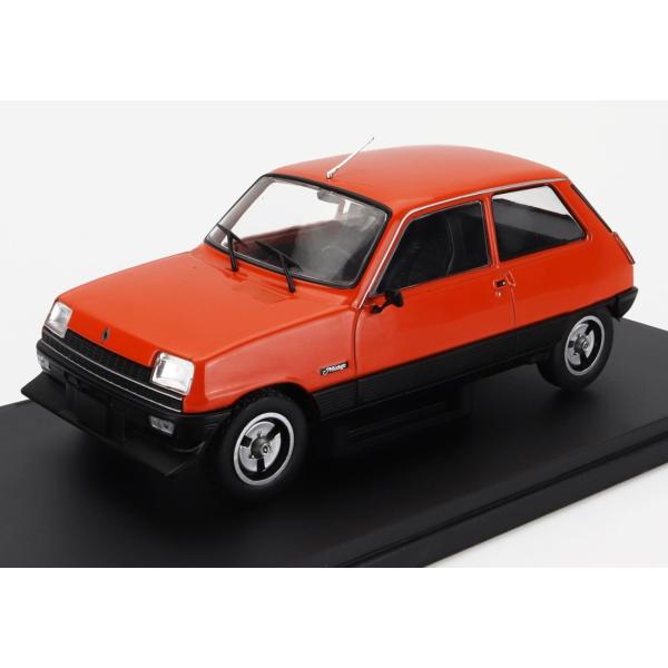 RENAULTルノー R5 ミラージュ S 1979 オレンジブラック COCHES-AUTOS-INOLVIDABLES-SALVAT-MEXICO / EDICOLA 1/24 ミニカー